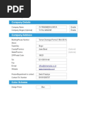 Dangerous Goods Transport Document & Container Packing Certificate ...
