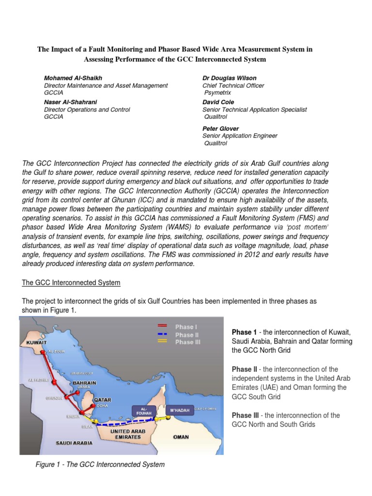 Qualitrol DFR Interconnected System | PDF | Gulf Cooperation Council ...