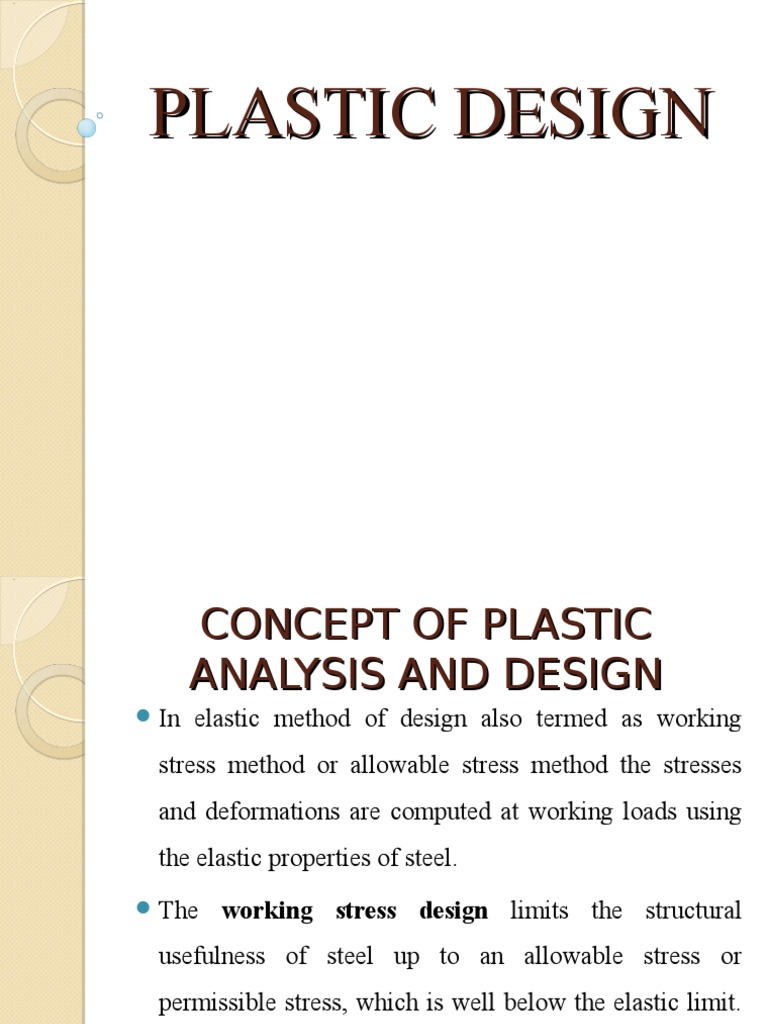 Ch-8 Plastic Design | PDF