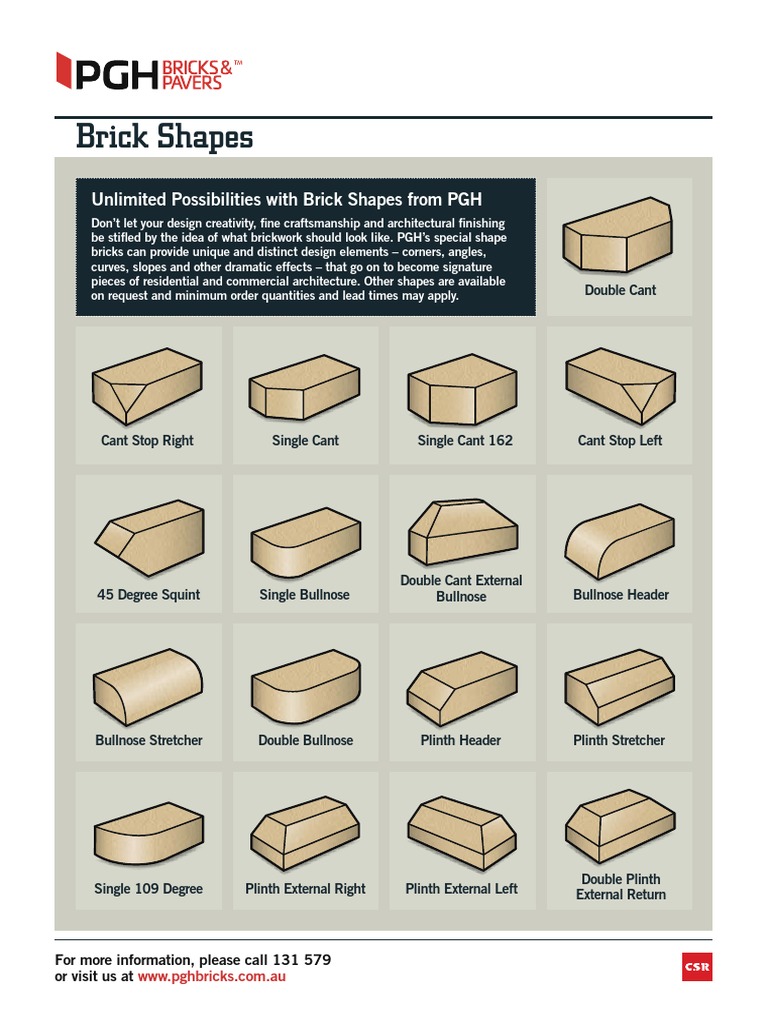 Brick Shape | Building Engineering | Building Materials