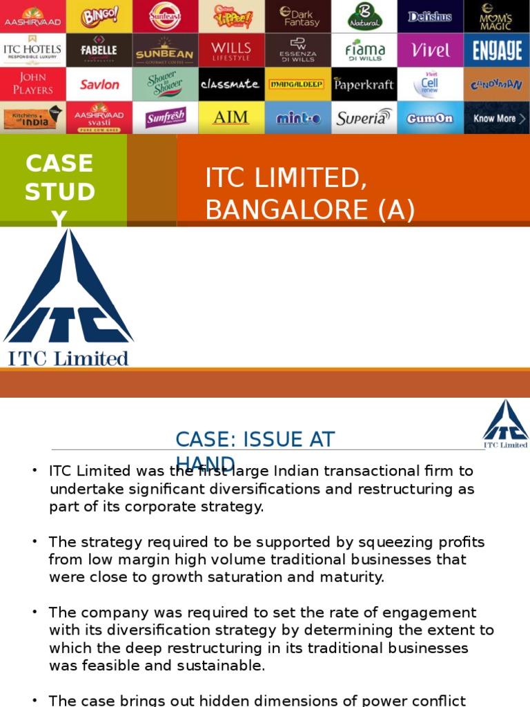 Itc Case Study - September5 | PDF | Strategic Management | Mergers And Acquisitions
