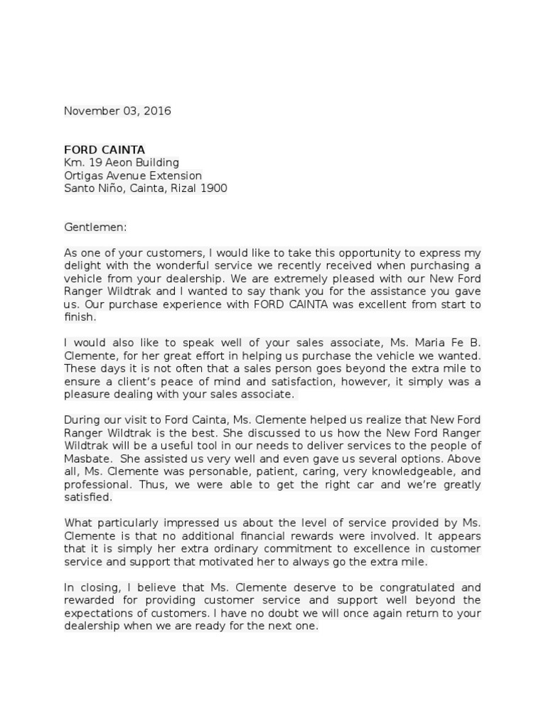 Commendation Letter (1)