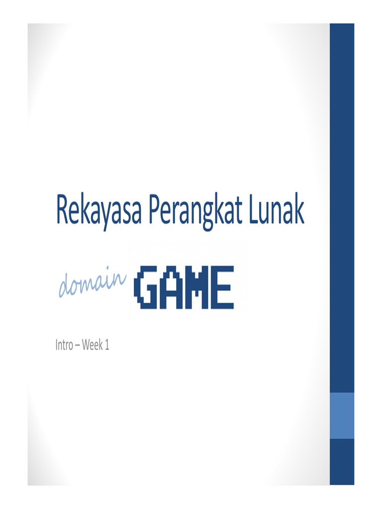 Introduction of Game | PDF