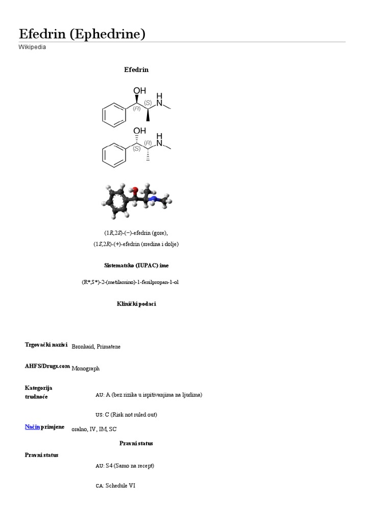 Efedrin | PDF