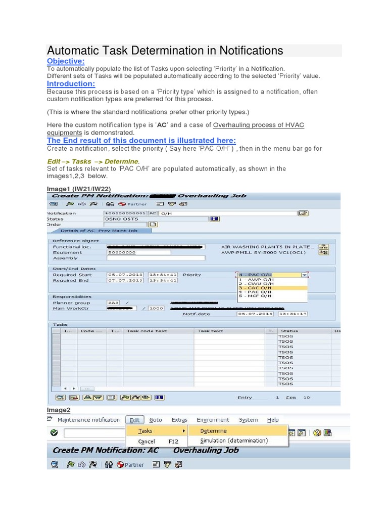Automatic Task Setup by Priority | PDF