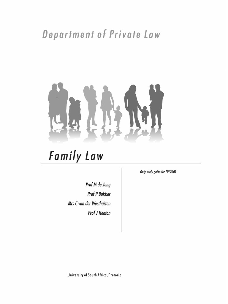 Family Law Study Guide Overview | PDF | Annulment | Marriage