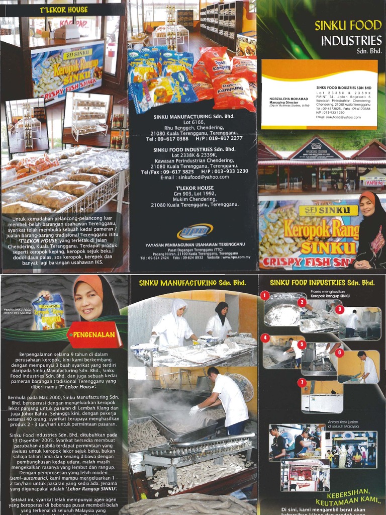 Sinku Food Industries - Keropok Lekor | PDF