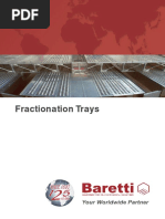 Sulzer Sieve Trays PDF | PDF | Distillation | Valve