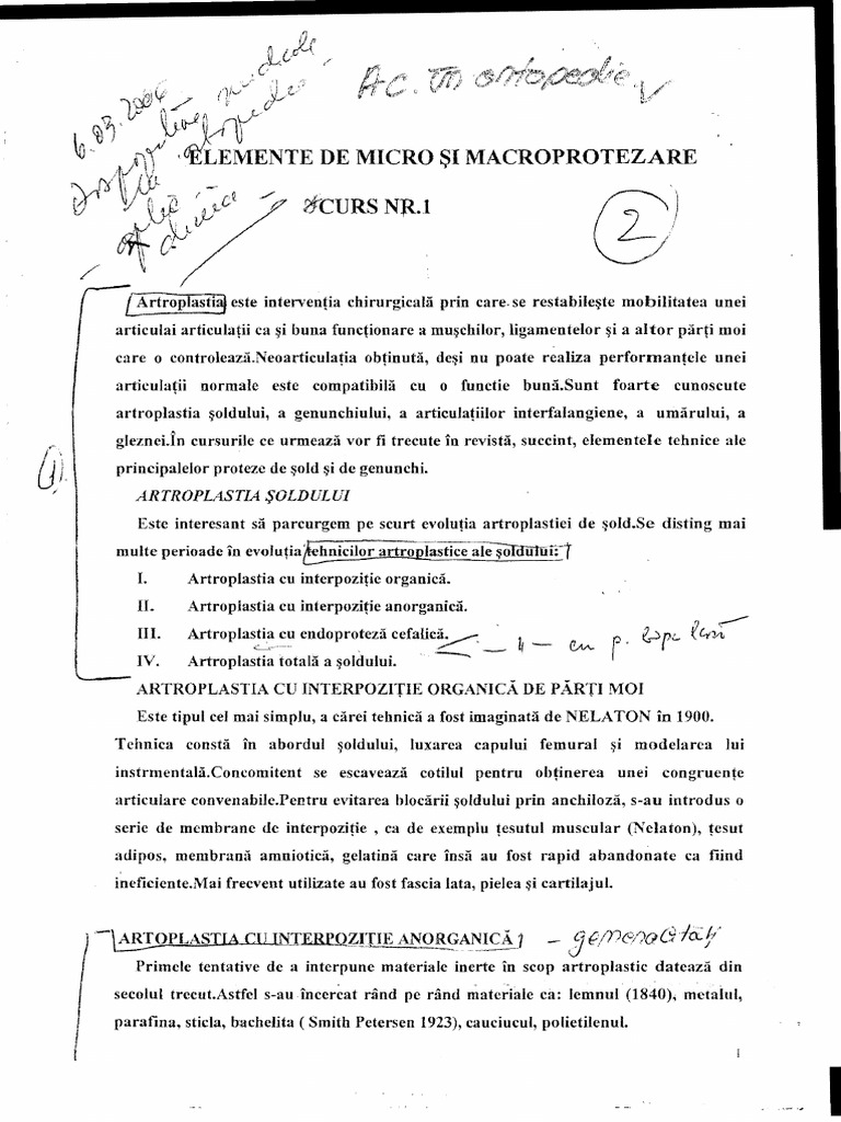 Elemente de Micro Si Macroprotezare PDF | PDF