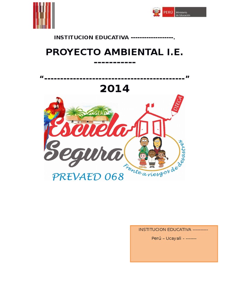 Esquema de Peai | PDF | Residuos | Evaluación