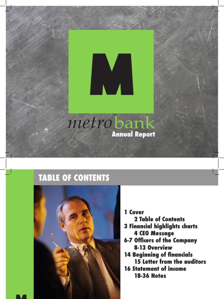 Metro Bank Final | PDF | Credit (Finance) | Derivative (Finance)