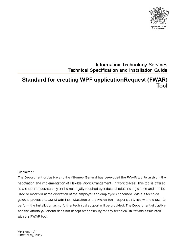 Fwar Tool Technical Guide | PDF | Internet Information Services ...