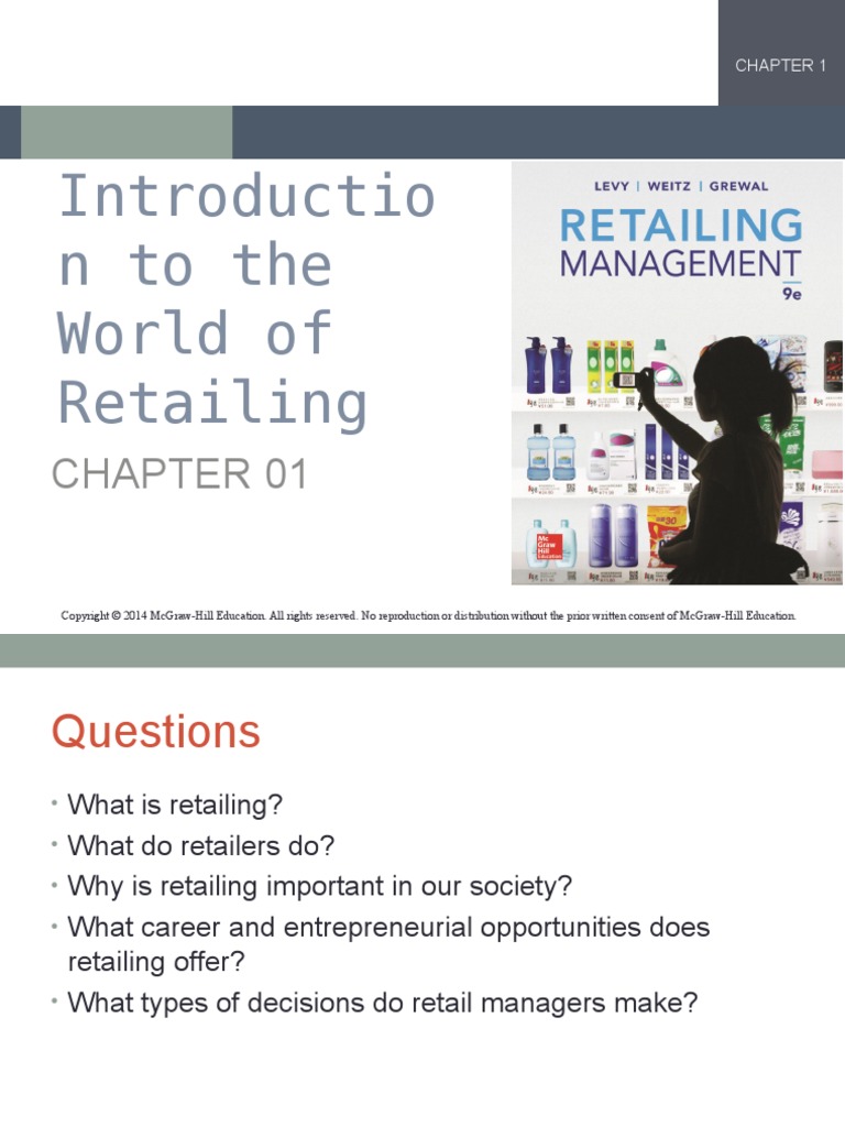 Chapter 1-Introduction To The World of Retailing | PDF | Retail | Walmart