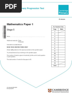 Mathematics Stage 4 Sample QN Paper 1 - 2020 | PDF | Geometry | Mathematics