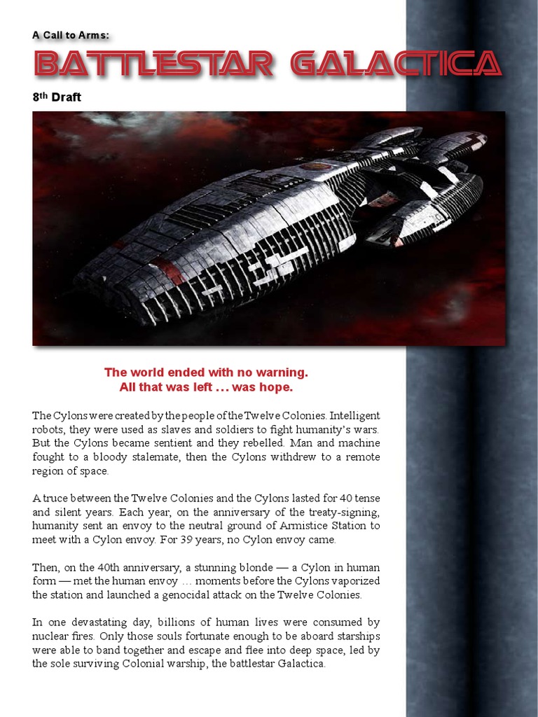 Acta BSG Core Rules v8 | PDF | Military Science Fiction | Fictional ...