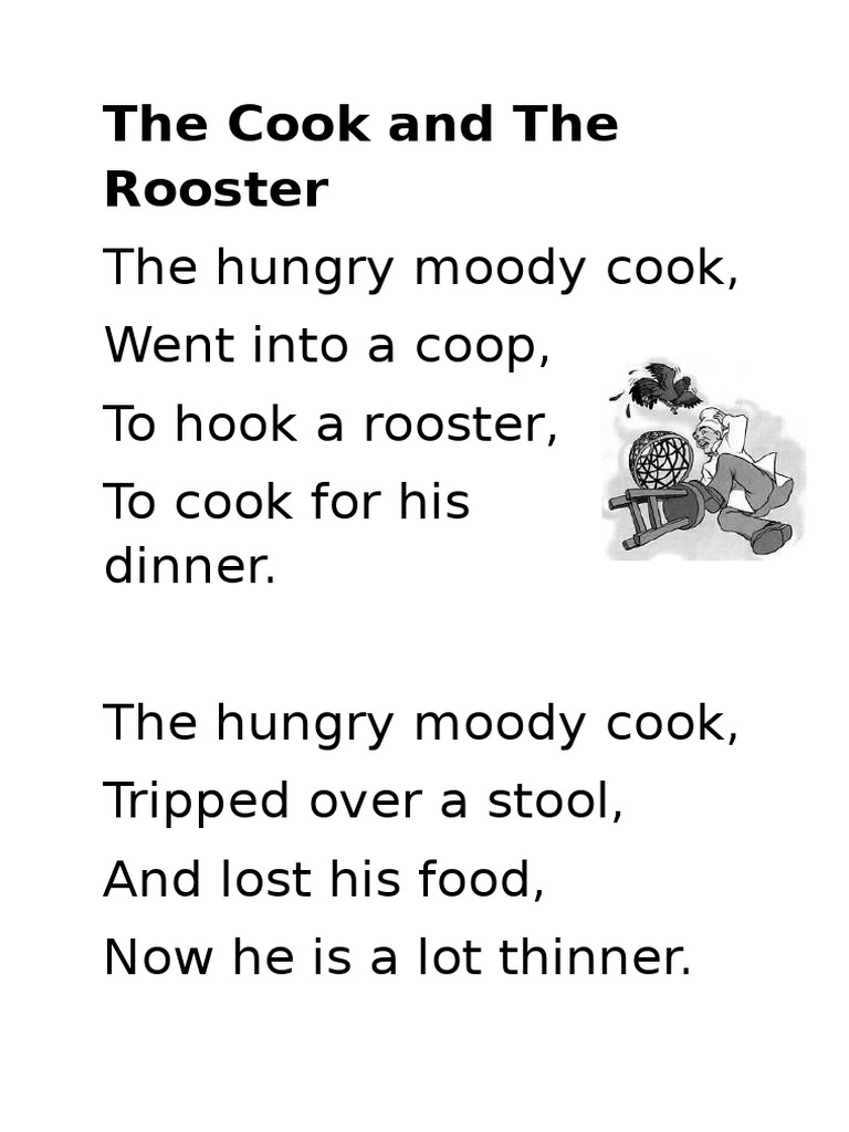 The Cook and The Rooster | PDF | Foods