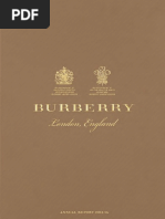 Burberry Annual Report - 2024 | PDF | Equity (Finance) | Earnings Per Share
