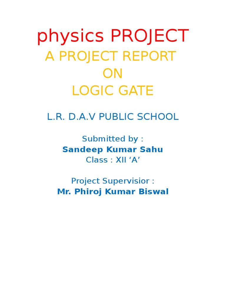 Chemistry Project Cove | PDF