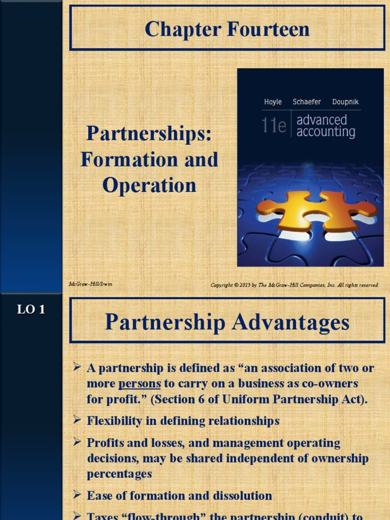 Chap 014 | Partnership | Ownership