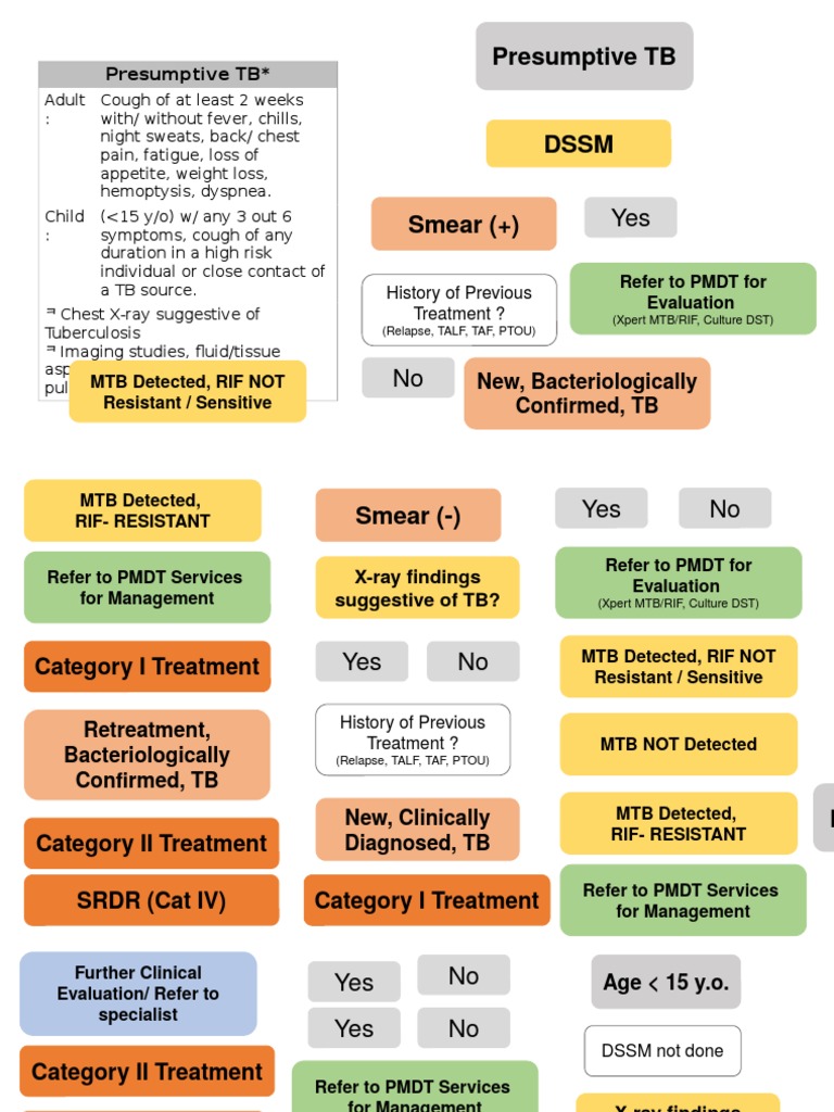 Flowchart TB DOTS | PDF | Tuberculosis | Rtt