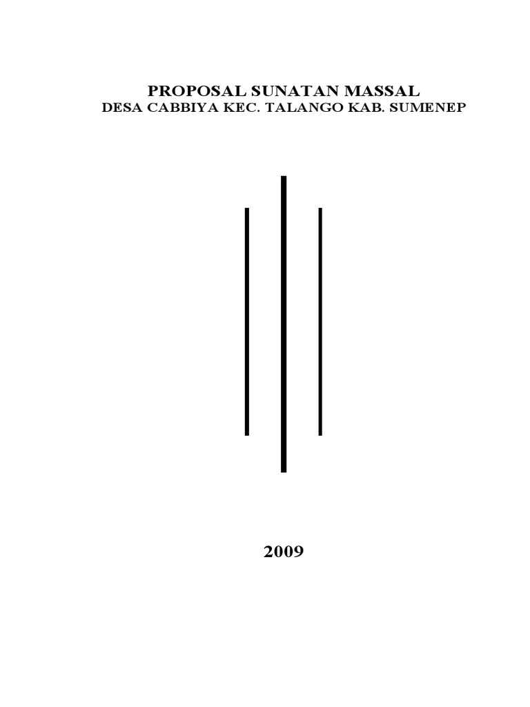 Proposal Sunatan Massal | PDF