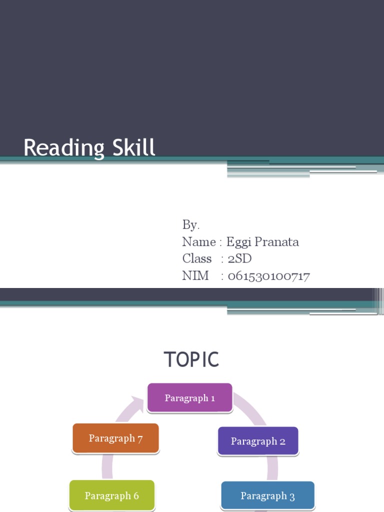 Reading Skill | PDF