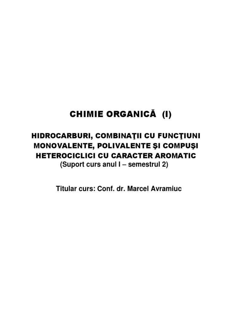 Chim Org I PDF | PDF