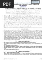 Fin Actuation System in Missiles | PDF | Guidance System | Missile