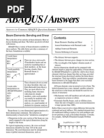 Defining Spring Elements in ABAQUS | PDF | Stiffness | Temperature