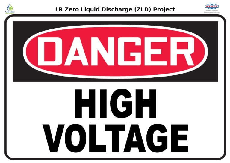 Danger - High Voltage | PDF