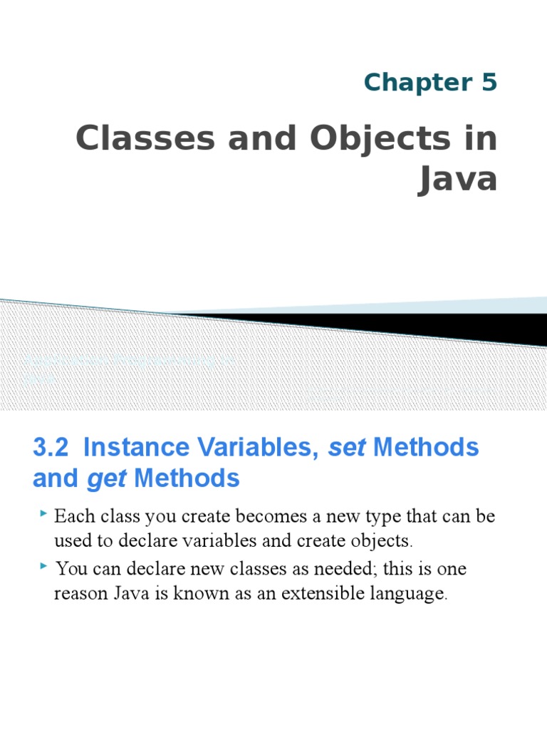 Ppt Class And Objects In Java Oop Pdf Constructor Object Oriented Programming Programming