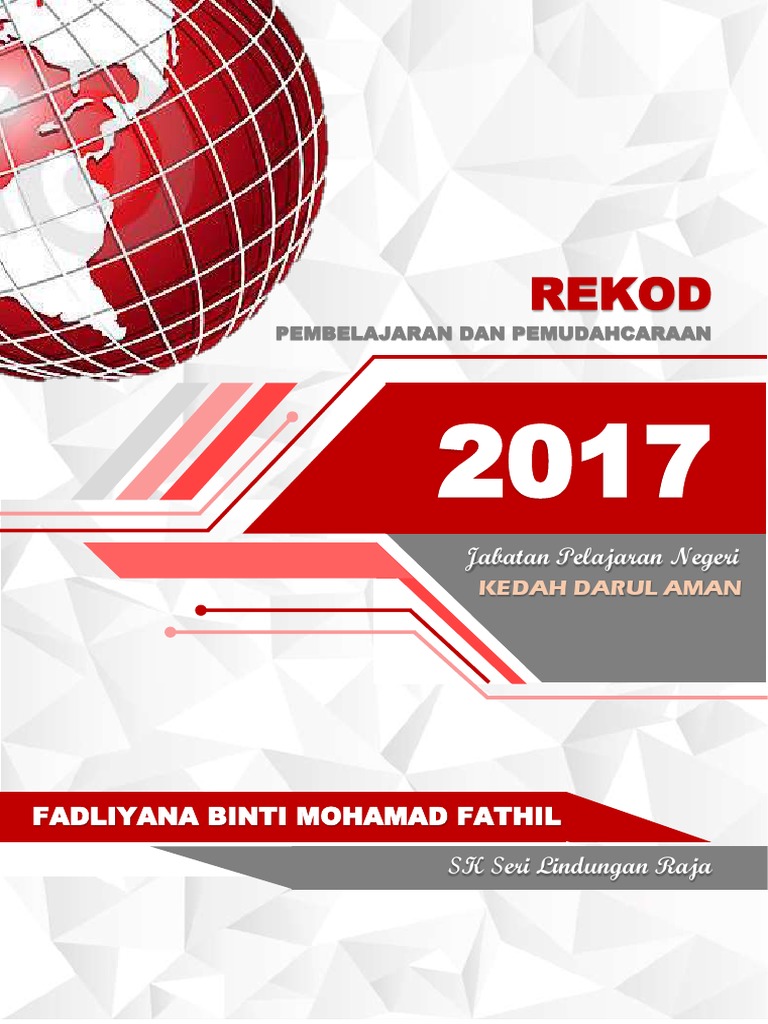 Muka Depan Dan Pembahagian Fail Rekod Pengajaran | PDF