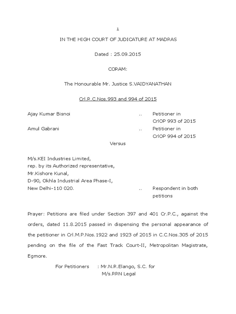 Section 205 CrPC: Exemption Petitions | PDF | Magistrate | Judgment (Law)