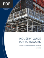 Formwork Drawings | PDF | Concrete | Structural Engineering