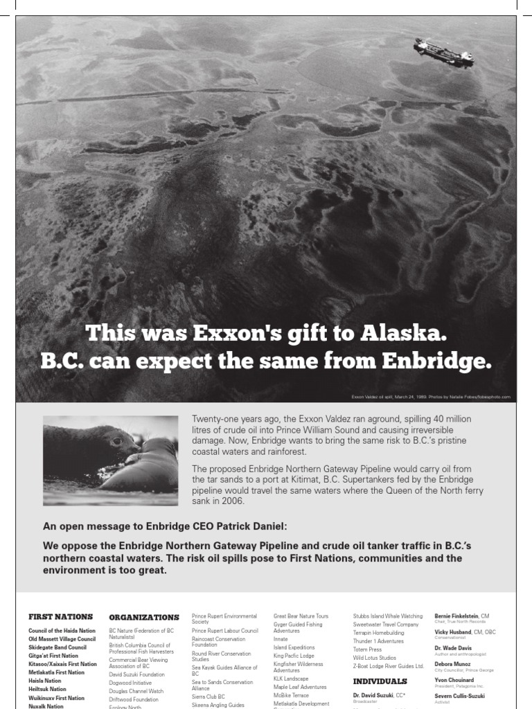 Enbridge | PDF | British Columbia | Exxon Mobil