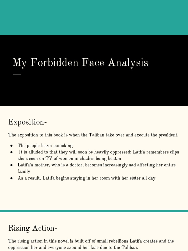 My Forbidden Face Analysis Presentation | PDF | Taliban | Afghanistan