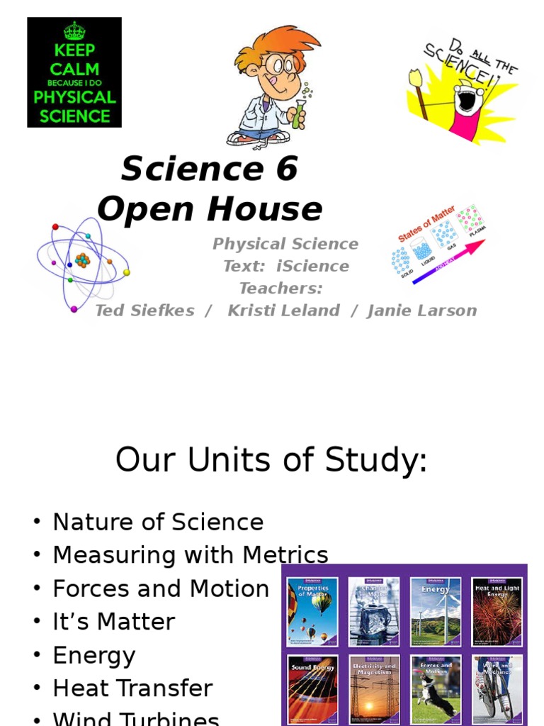 Science Open House | PDF | Textbook | Science