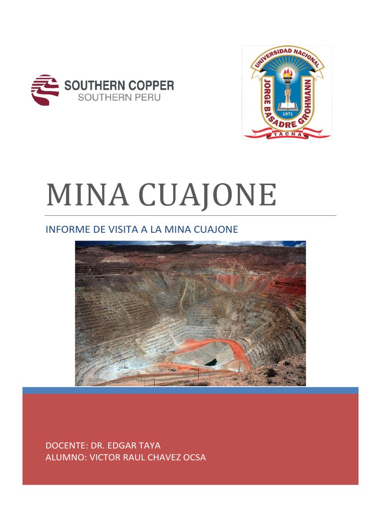 Mina Cuajone | PDF | Minería | Science