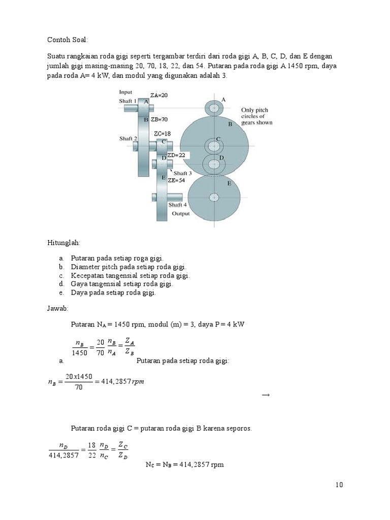 Contoh Soal Gigi Lurus | PDF