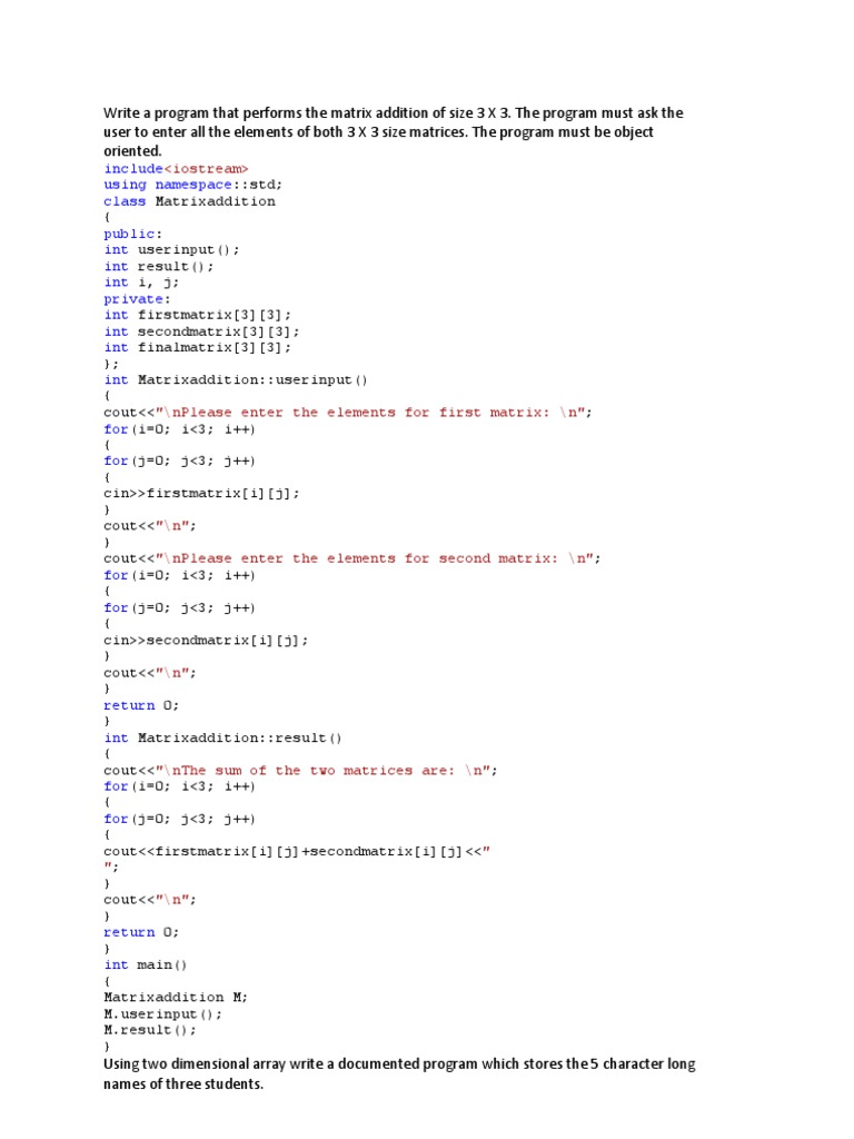 Write A Program For Pascal's Triangle, Fibonacci Series, Geometirc Series, Arthmetic Series ...