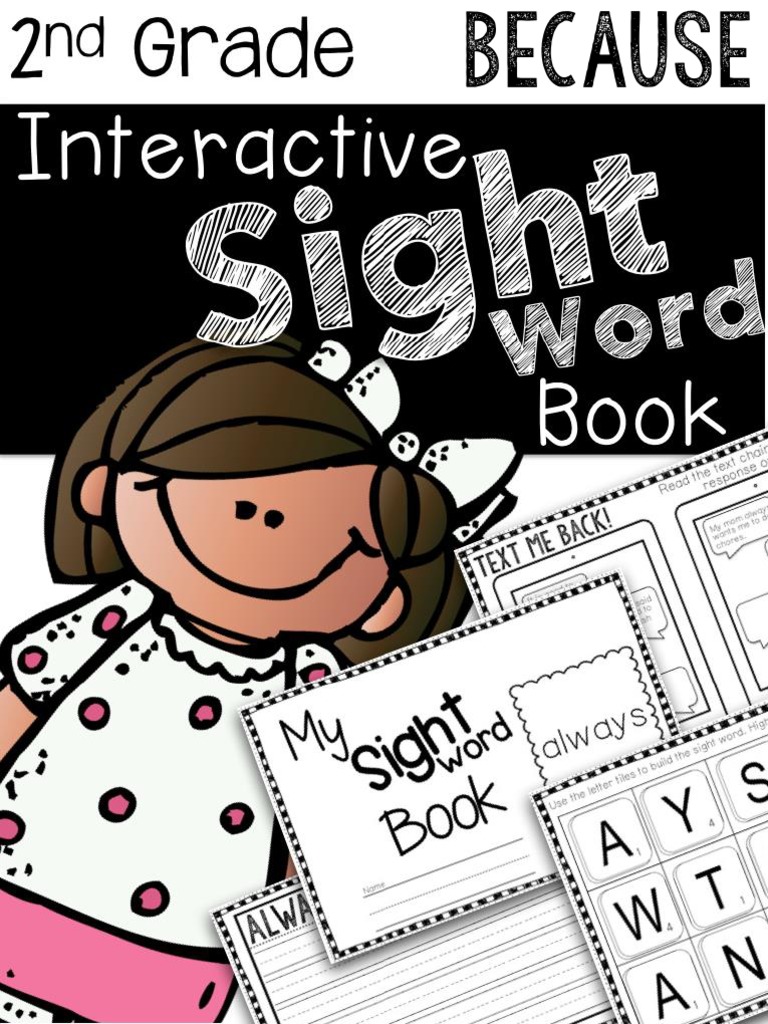 2nd Grade Sight Words - Because | PDF