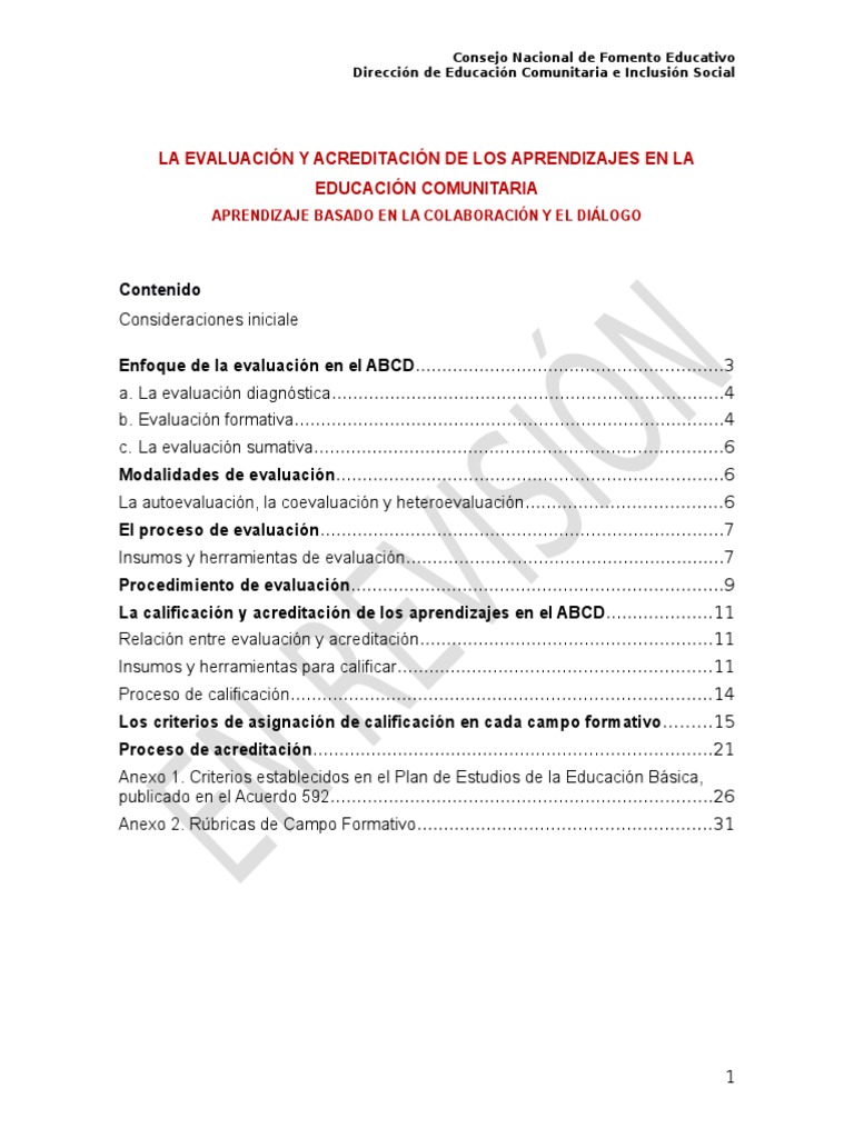 Ensamble de Evaluación Abcd (API) | PDF | Educación primaria | Evaluación