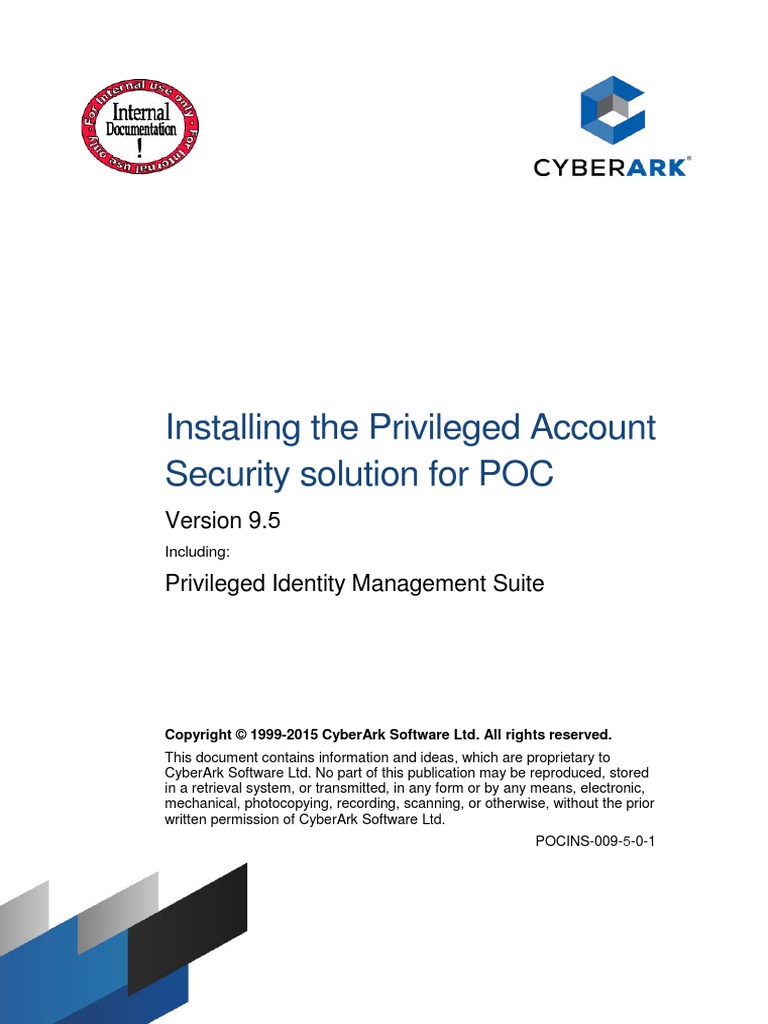 Privileged Account Security Installation - POC | PDF