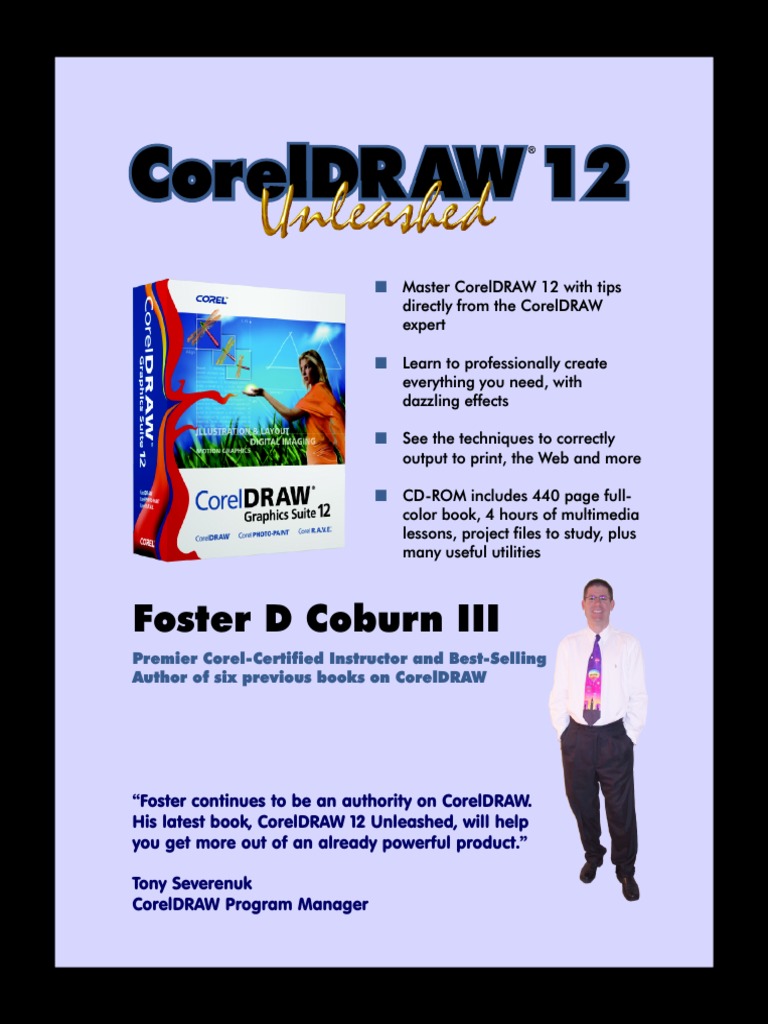 CorelDRAW 12 Unleashed | PDF | Portable Document Format | Graphic Design