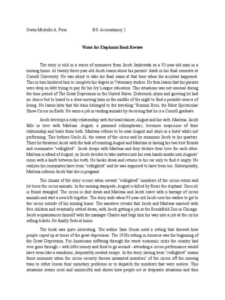 Book and Movie Review | PDF