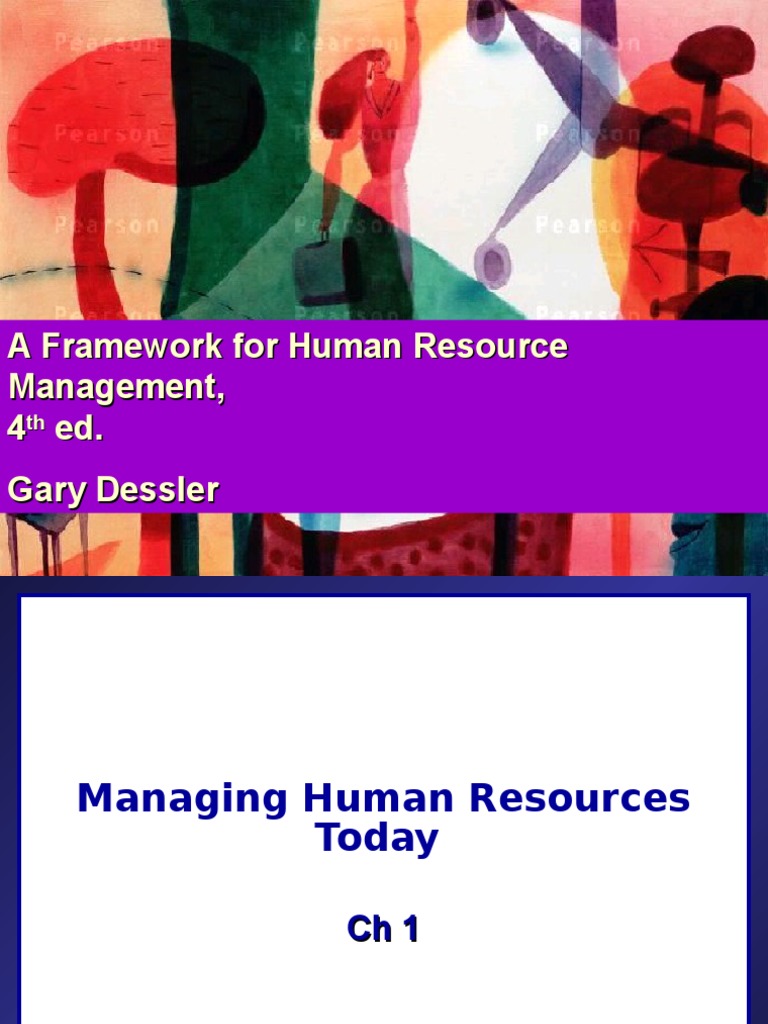 A Framework For Human Resource Management, 4 Ed. Gary Dessler | PDF ...