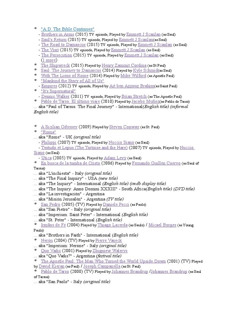 Pablo | PDF | Paul The Apostle | Early Christianity