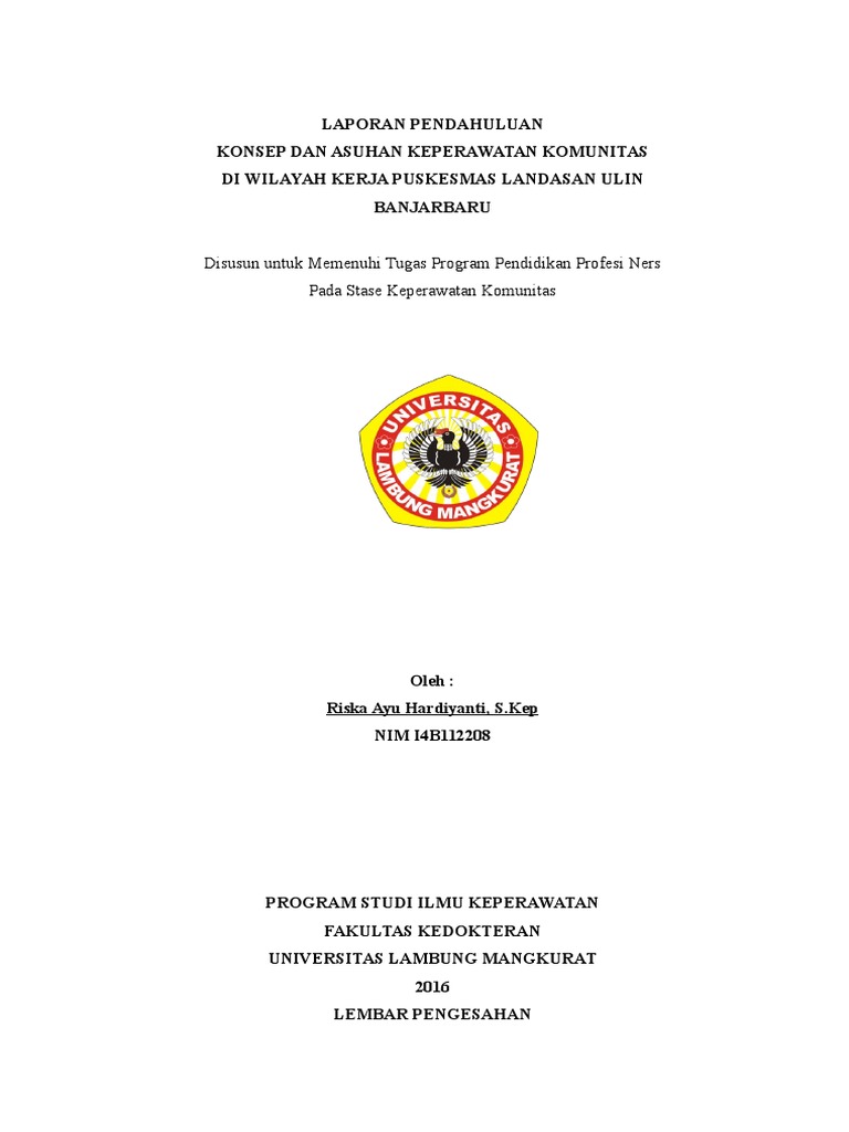 Asuhan Keperawatan Komunitas di Banjarbaru | PDF
