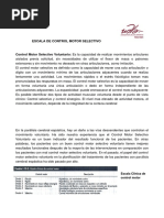 Escala de Fuerza Muscular MRC | PDF