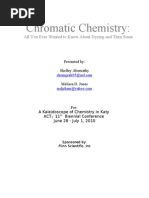 Rit Dye Color Formulas Guide PDF | PDF | Dyeing | Blue